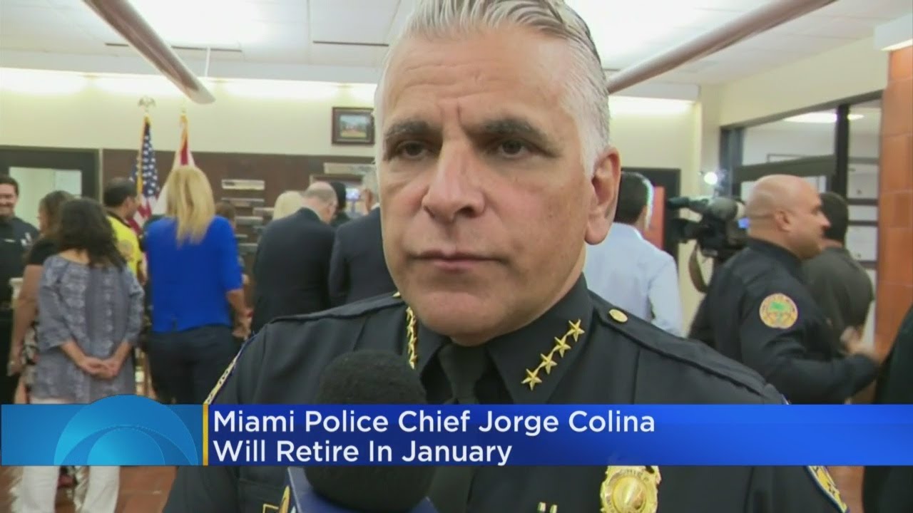 Miami Police Chief Jorge Colina Announces Retirement - THE MIAMI METROPOLIS