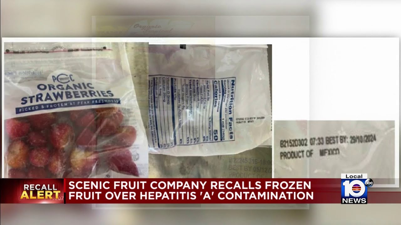 Frozen fruit recall activates after contamination - THE MIAMI METROPOLIS