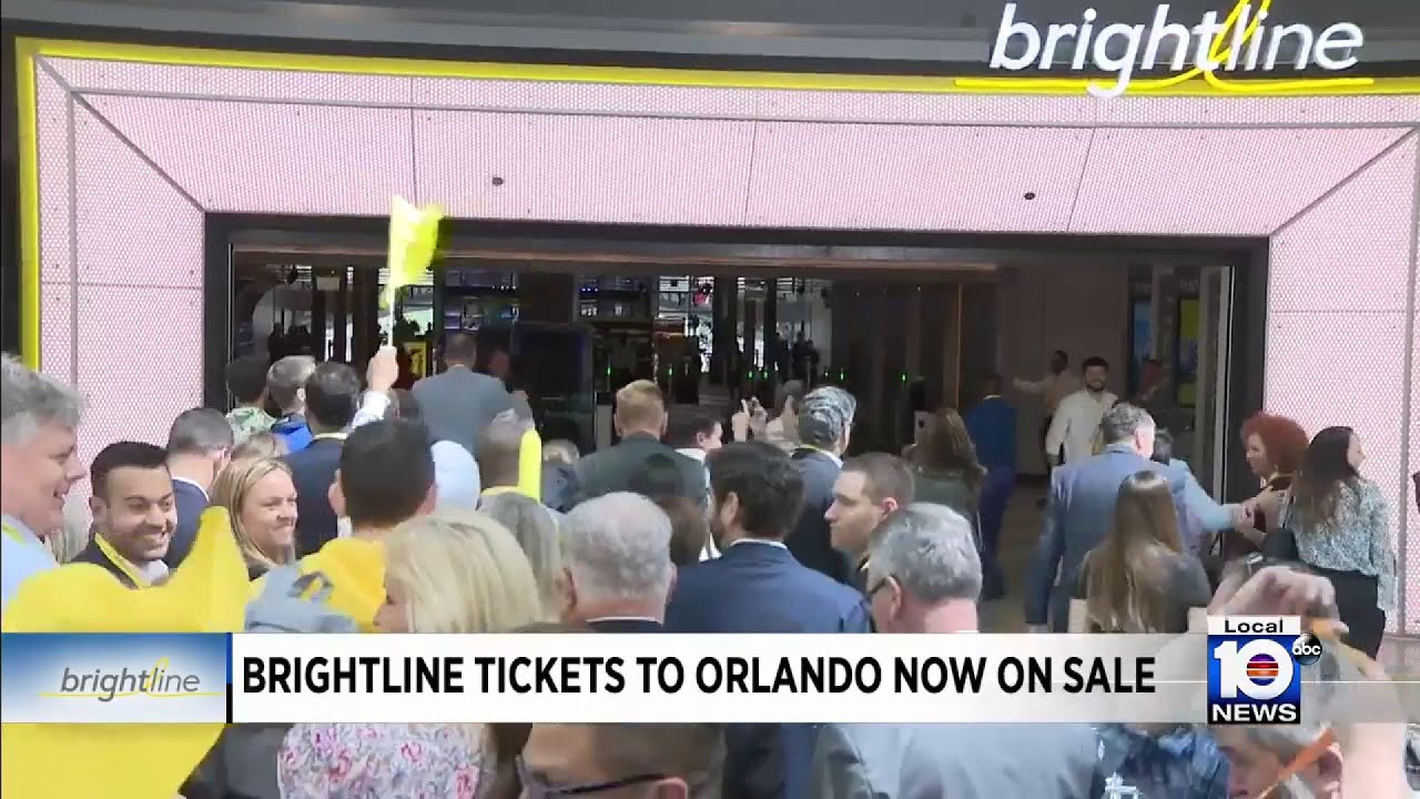 Brightline starts to sell tickets to Orlando - THE MIAMI METROPOLIS