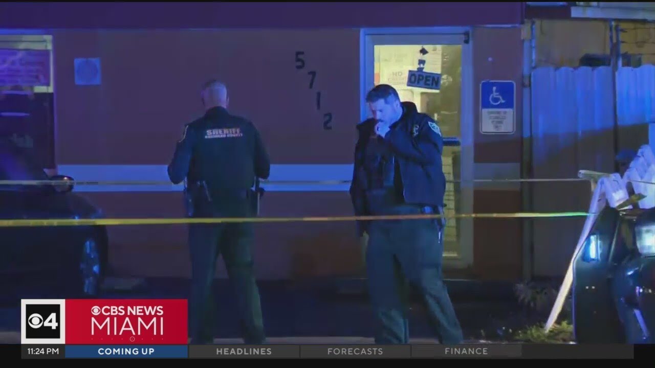 Crime scene investigators at West Park incident - THE MIAMI METROPOLIS