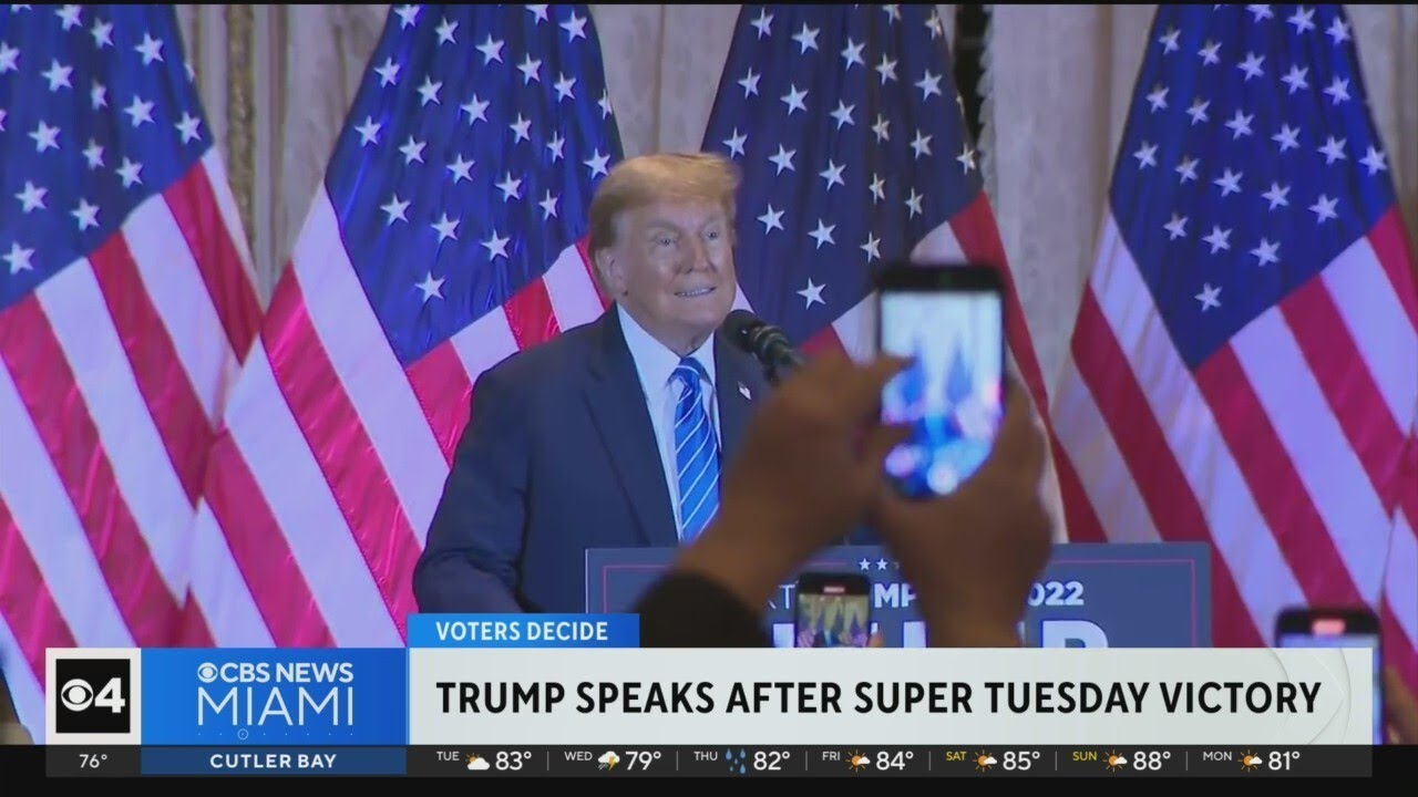 Trump delivers speech from Mar-a-Lato - THE MIAMI METROPOLIS