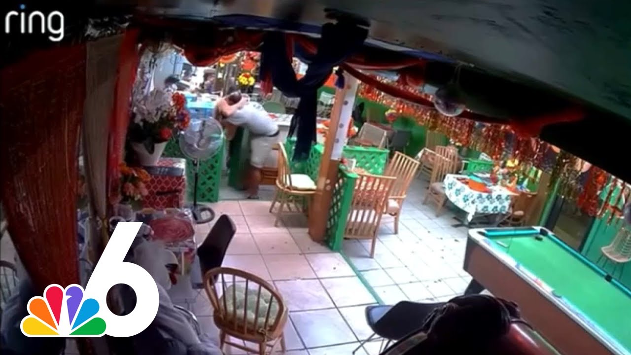 Botched burglary caught on camera after Miami restaurant owner catches ...