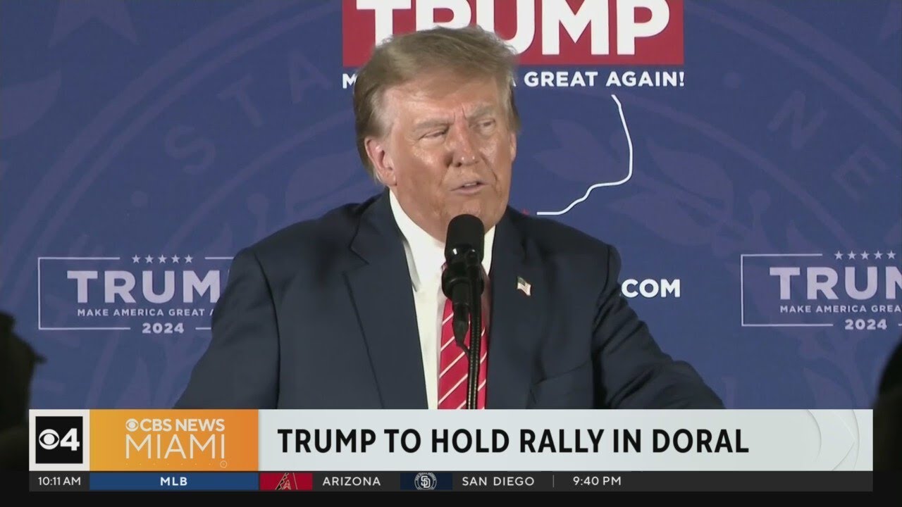 Former President Trump to hold rally in South Florida - THE MIAMI ...