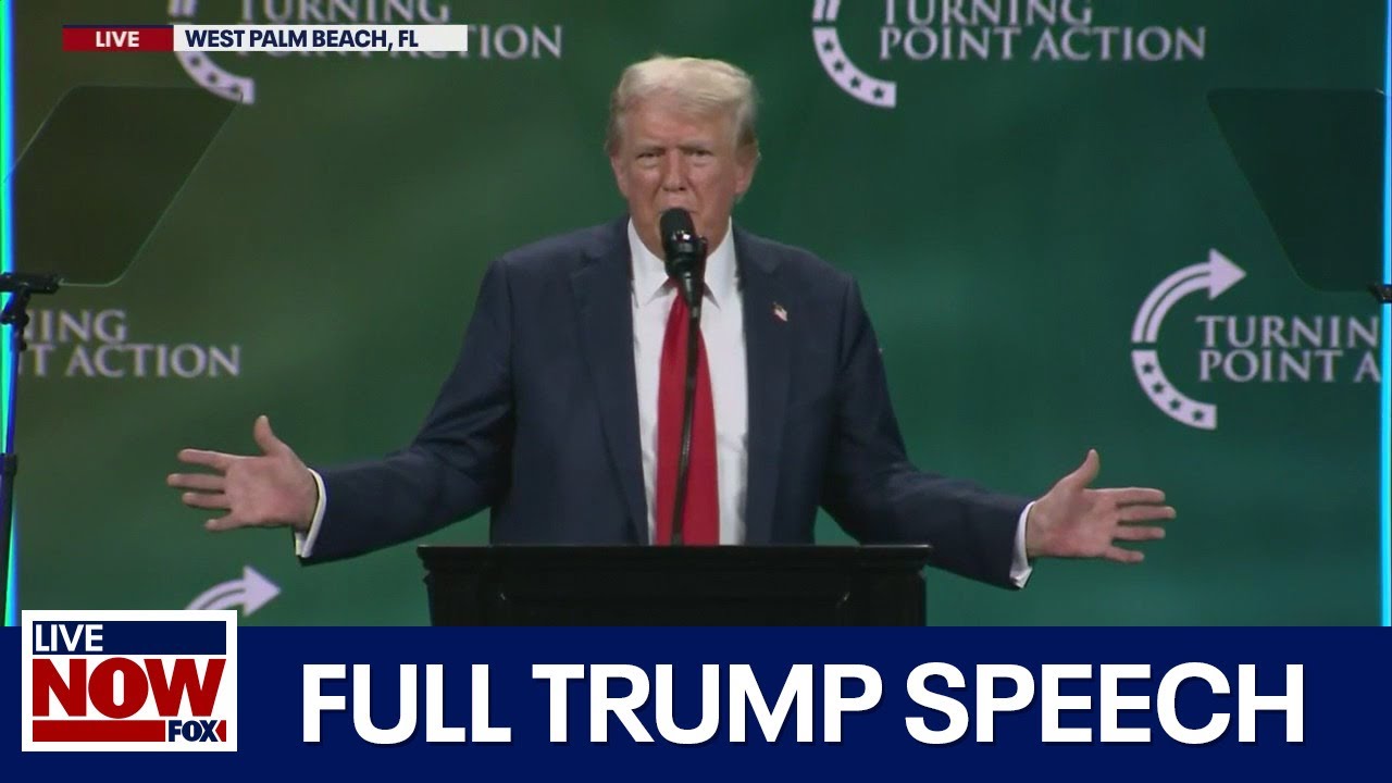 WATCH: Trump speaks at Turning Point USA event summit | LiveNOW from ...