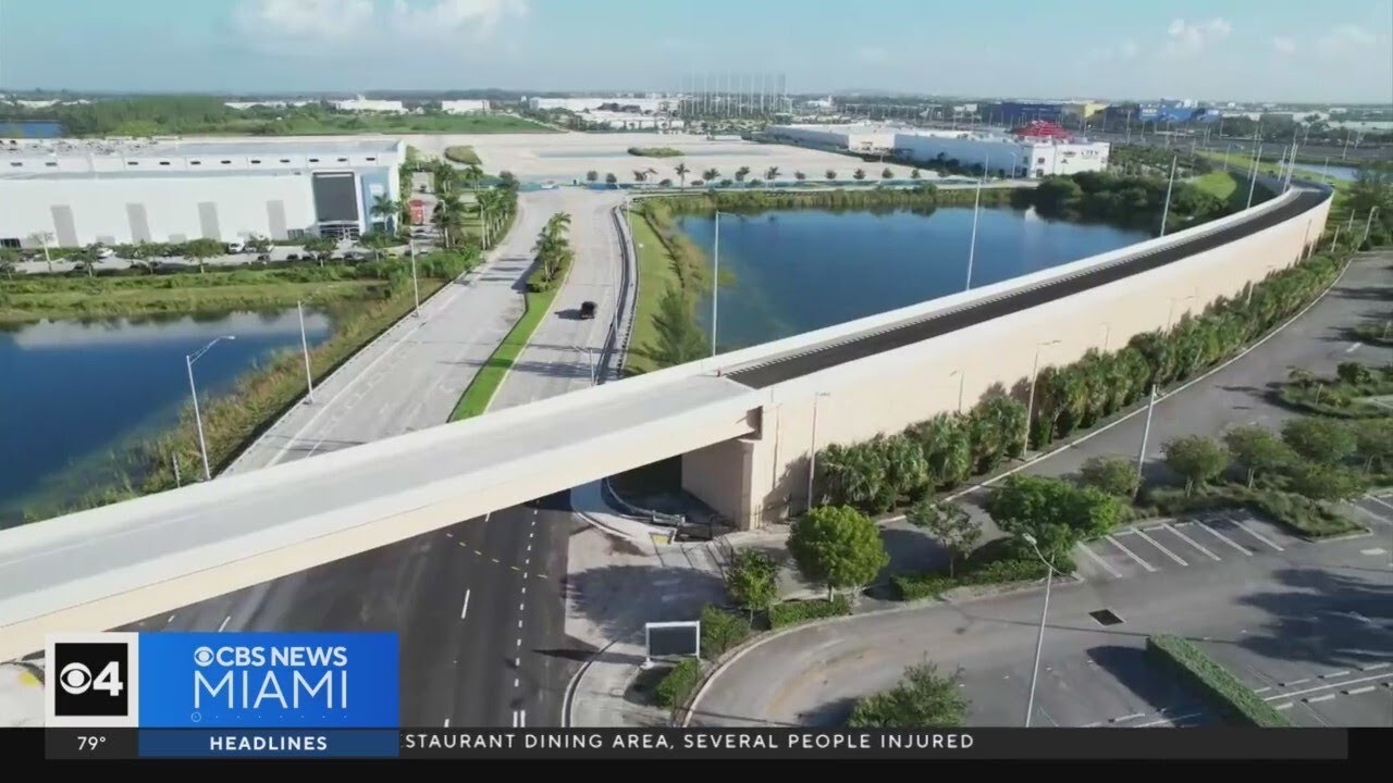 4 new ramps bring traffic changes to Florida's Turnpike and Dolphin ...