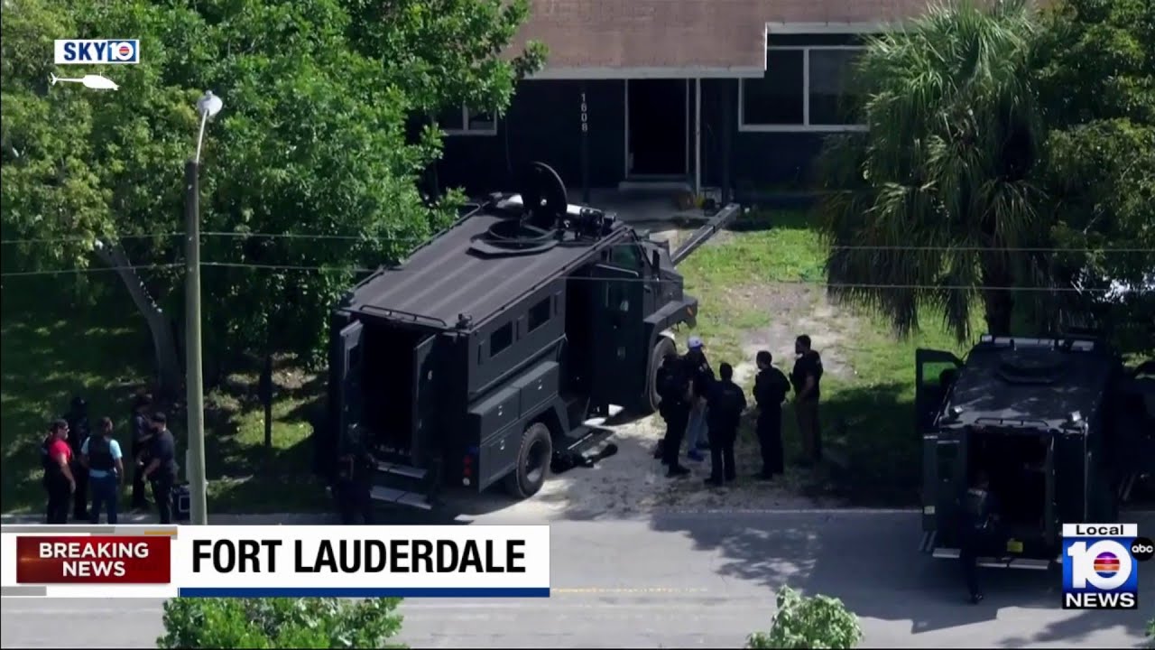 SWAT team spotted outside Fort Lauderdale home - THE MIAMI METROPOLIS