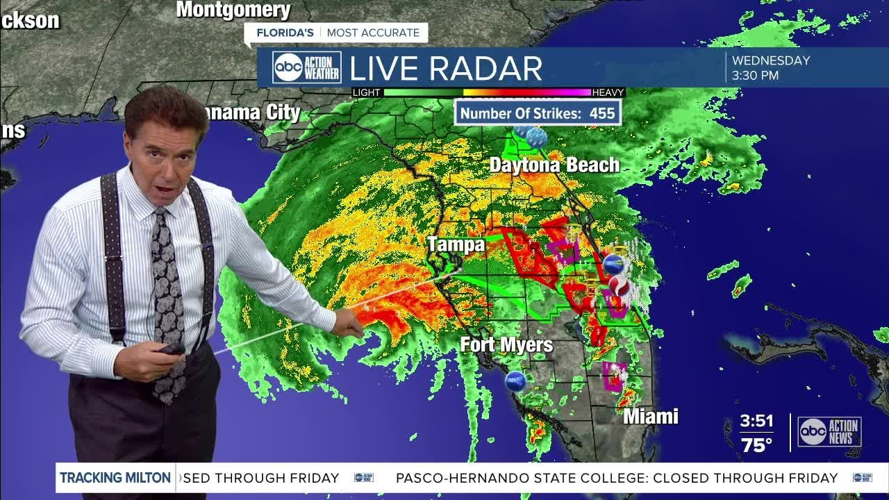Tracking Milton | Latest on Hurricane Milton as it approaches Tampa Bay ...
