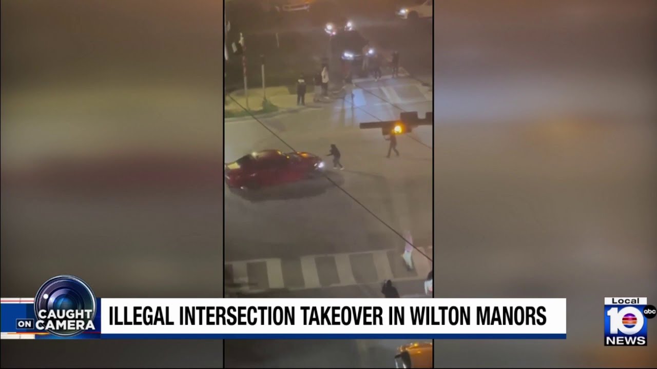 Reckless drivers take over street in Wilton Manors - THE MIAMI METROPOLIS