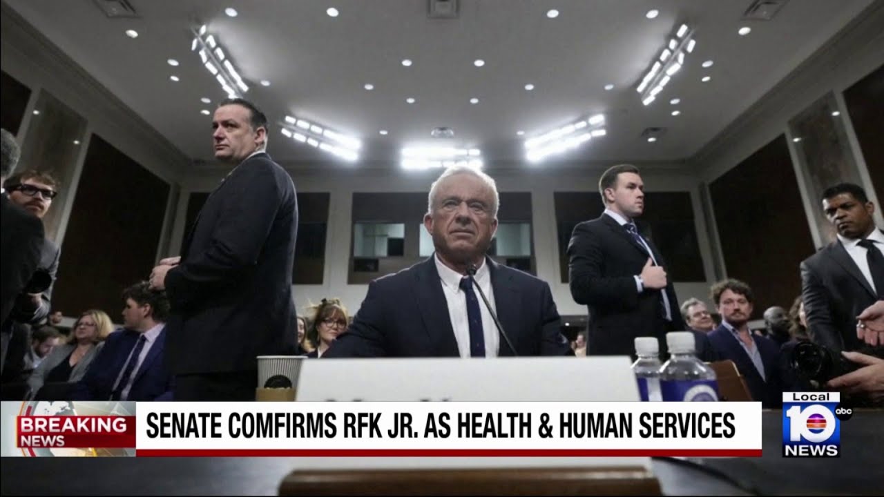 Senate confirms Robert F. Kennedy Jr. as President Donald Trump's ...