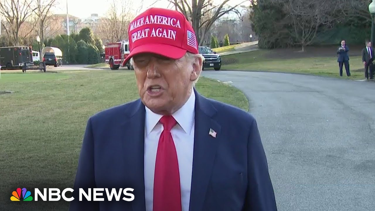 Trump speaks to press after tense Oval Office meeting with Zelenskyy ...