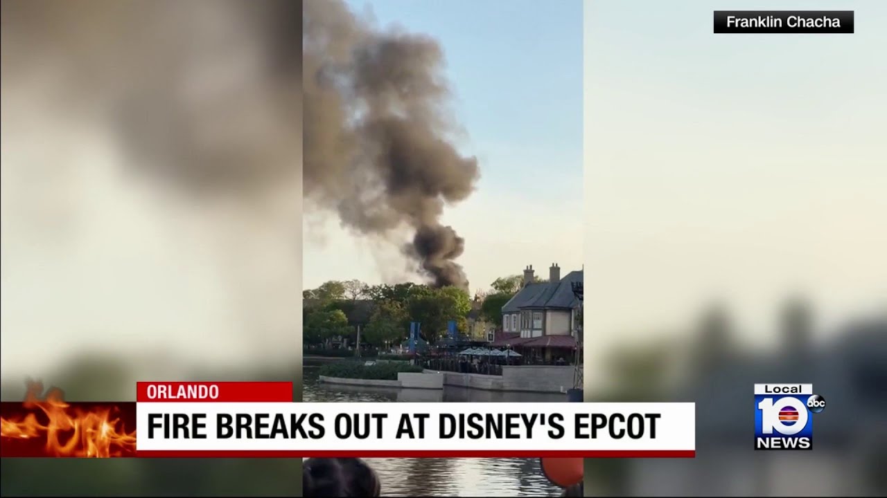 Fire causes stir inside Disney's Epcot Center - THE MIAMI METROPOLIS