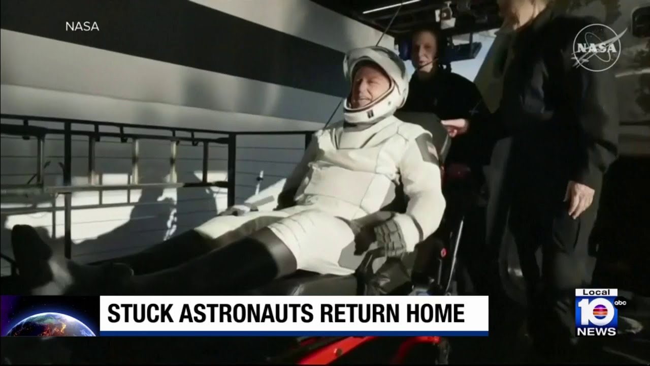 NASA astronauts return to Earth after being stuck in space for 9 months - THE MIAMI METROPOLIS