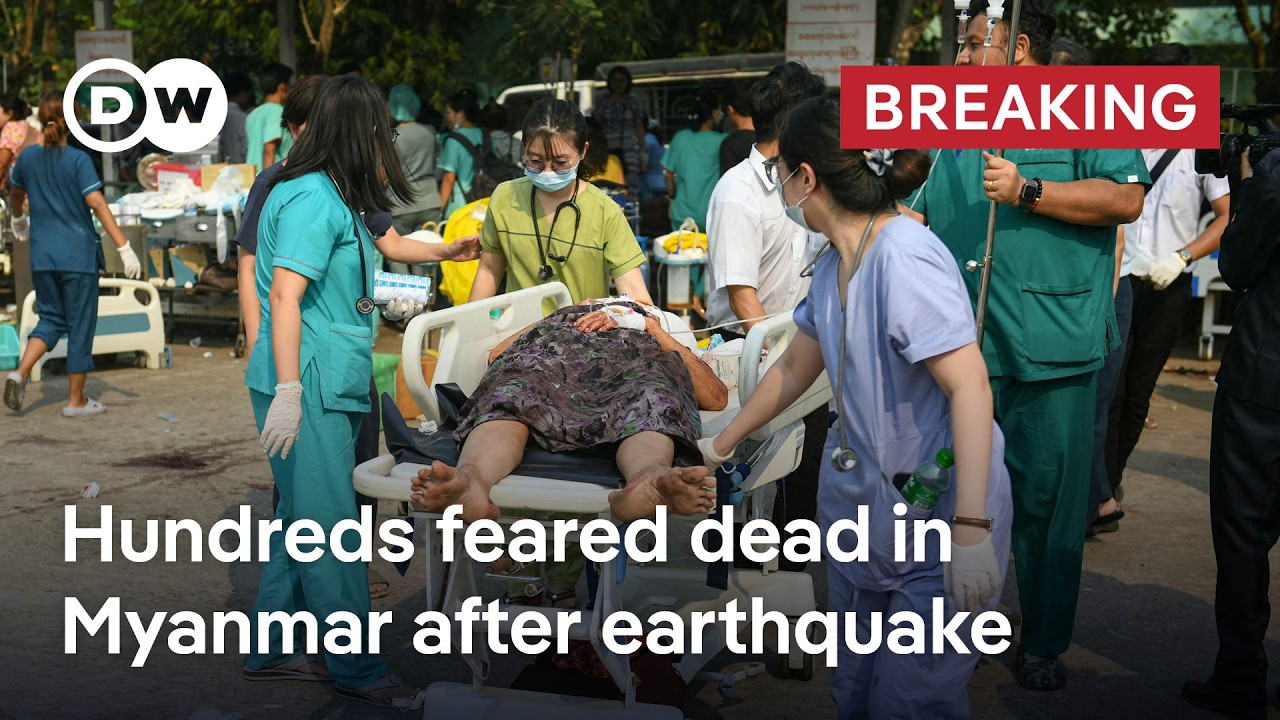 Rescue efforts underway after Bangkok building collapse as quake shakes ...