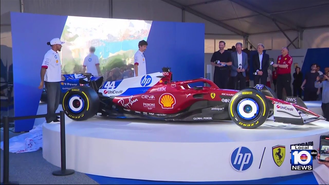Ferrari F1 team reveals livery for Miami Grand Prix - THE MIAMI METROPOLIS