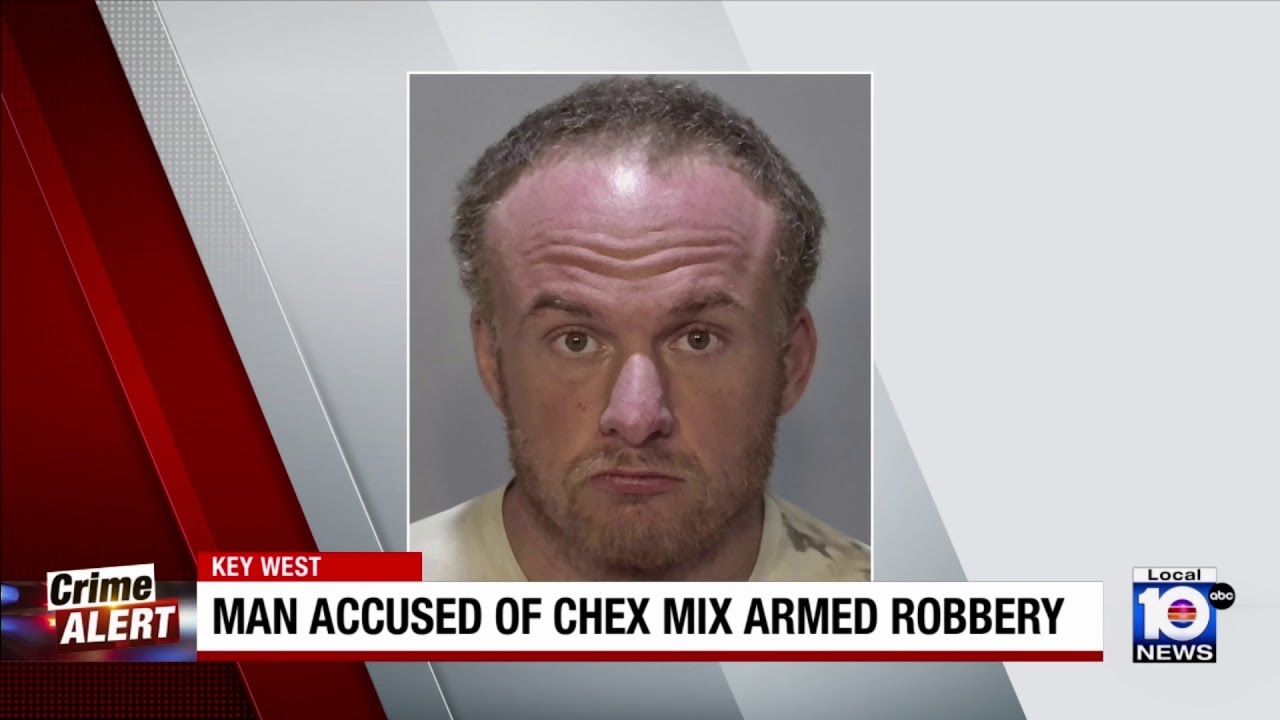 Florida man arrested for Chex Mix armed robbery: Cops - THE MIAMI ...