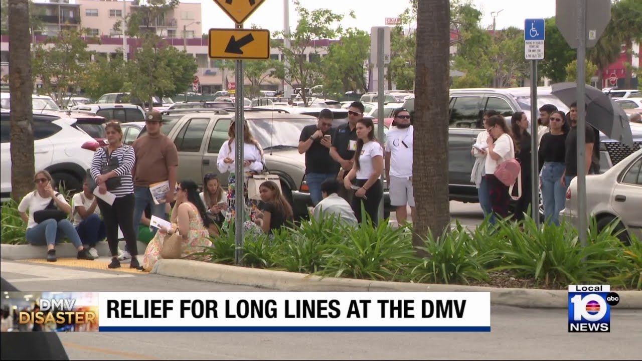 Help is on the way to relieve long lines at the DMV in Miami-Dade - THE ...