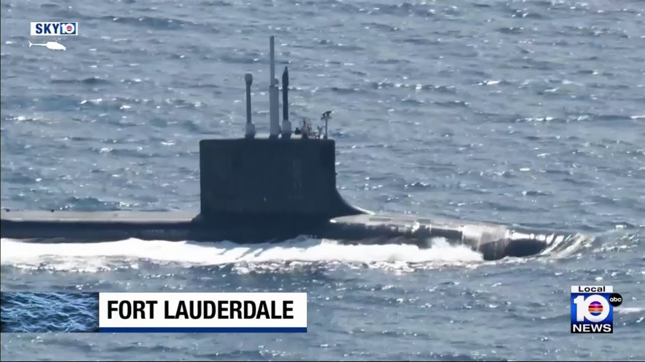 Submarine spotted along coast of Fort Lauderdale - THE MIAMI METROPOLIS