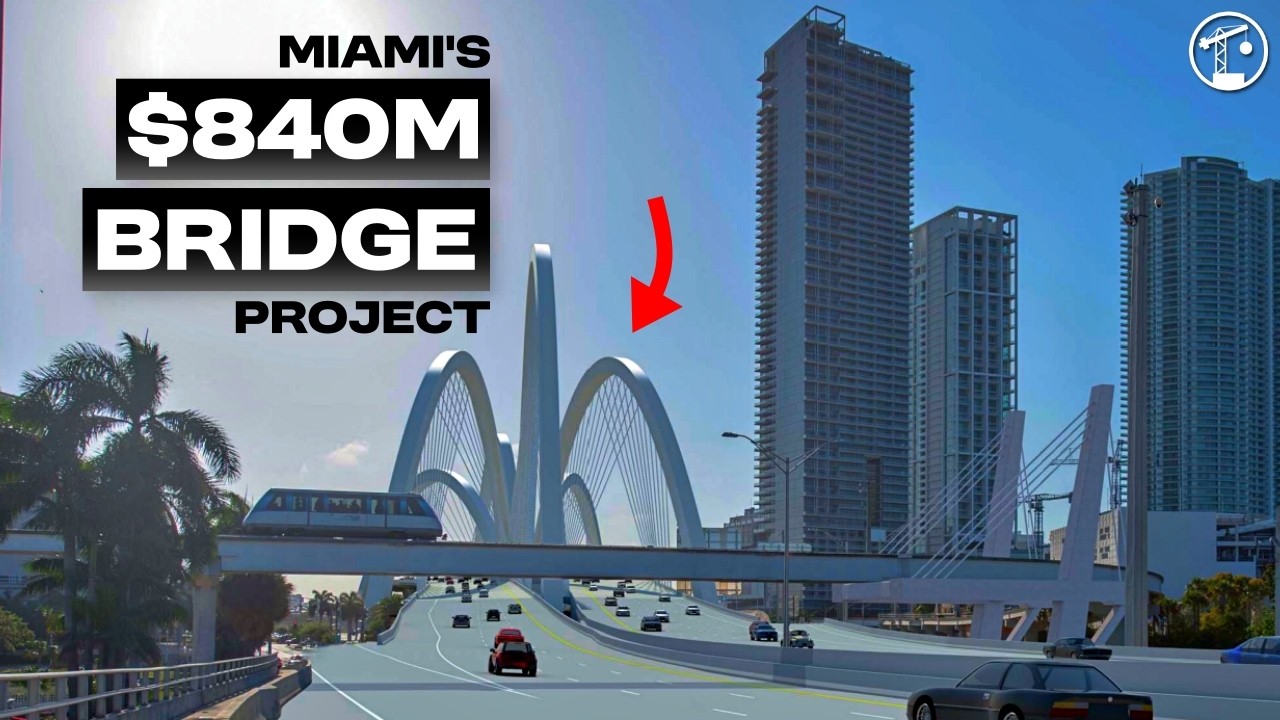 Why Miami is Building this Insane Bridge - THE MIAMI METROPOLIS