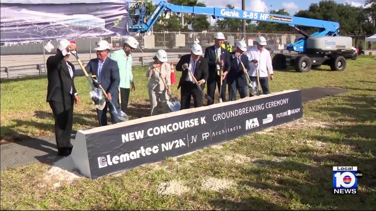 Miami-Dade officials break ground on MIA’s first terminal expansion in ...
