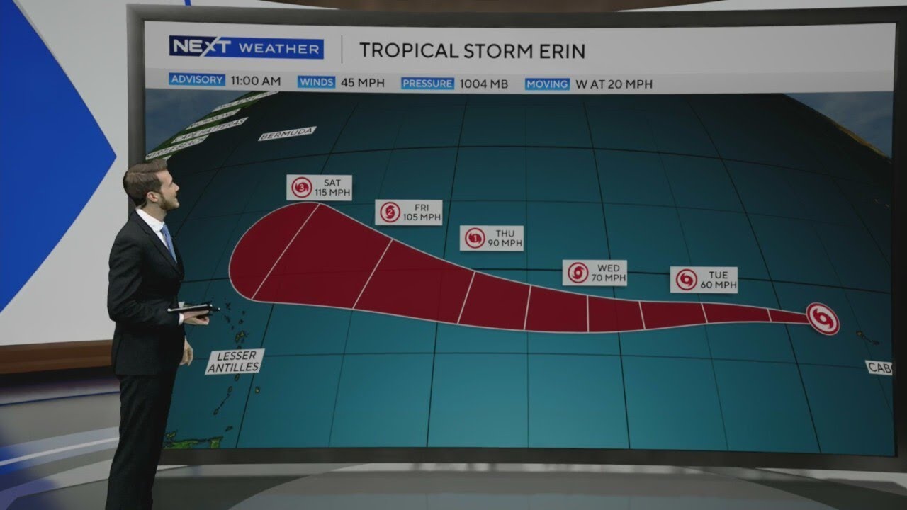 Tropical Storm Erin forms in eastern Atlantic - THE MIAMI METROPOLIS