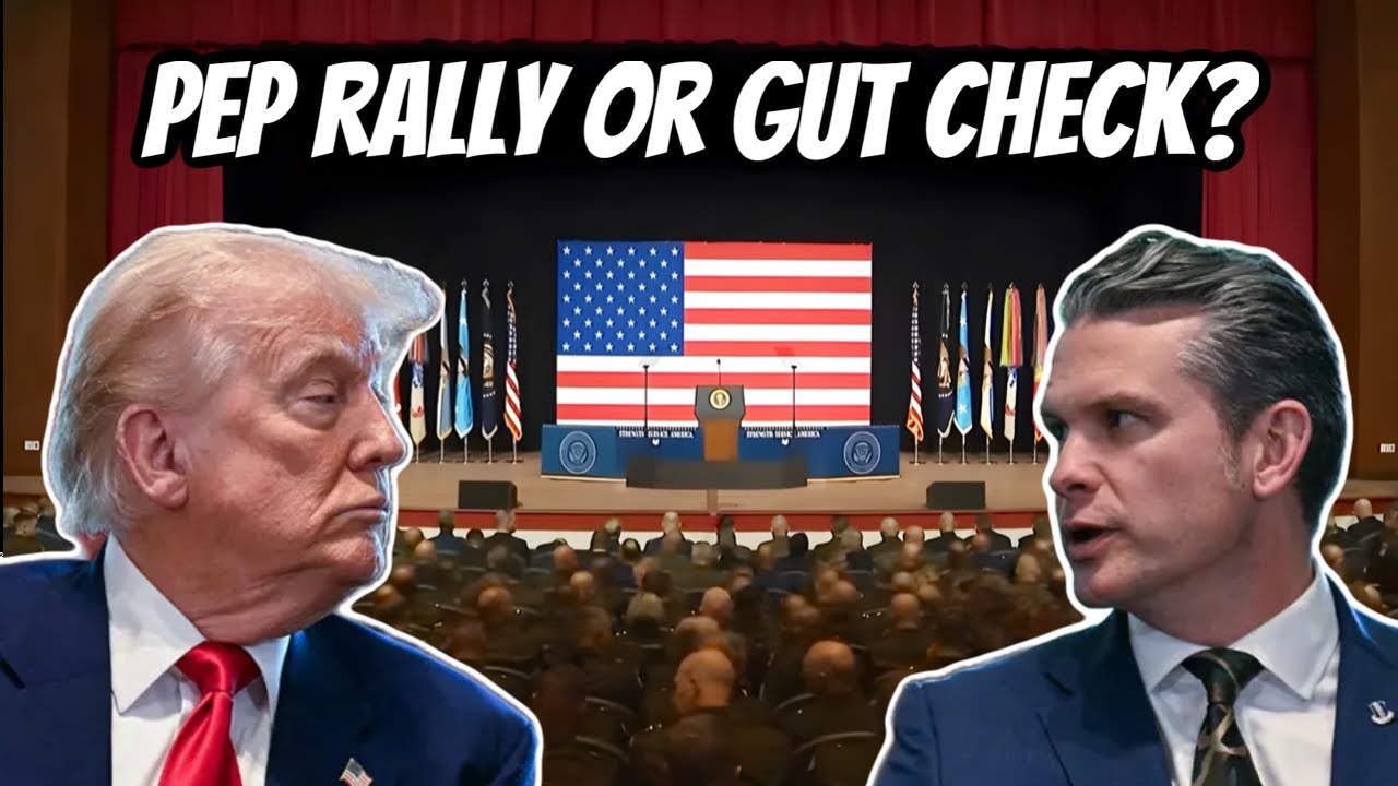 Deep Intel on the Hegseth/Trump Speech to Admirals and Generals at ...