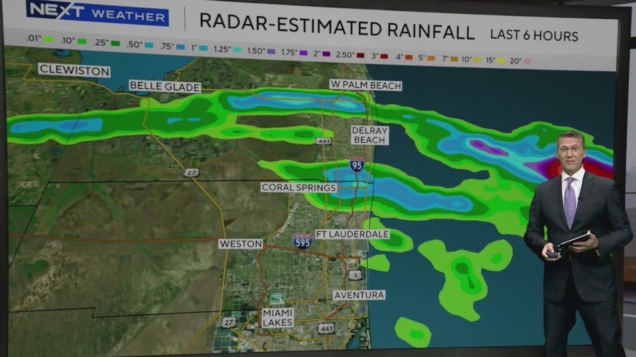 High tides, breezy and rainy weather move into South Florida - THE ...