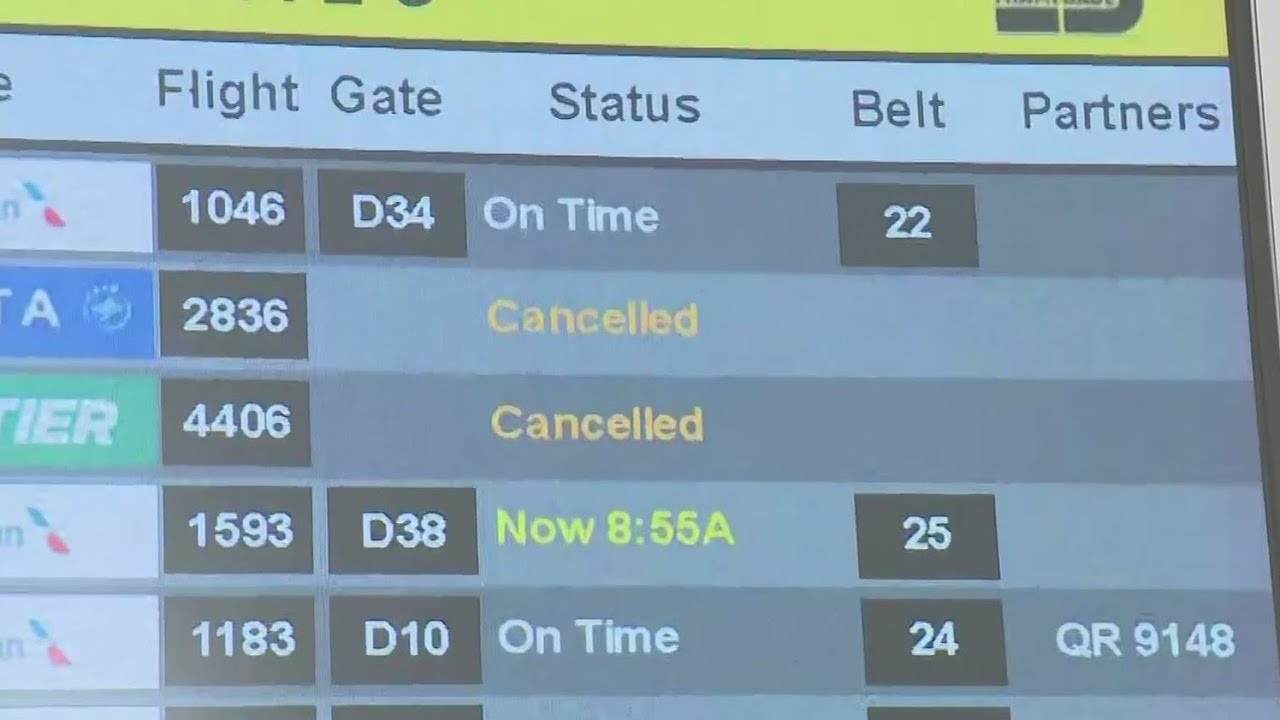 South Florida travelers face growing flight cancellations as FAA orders ...